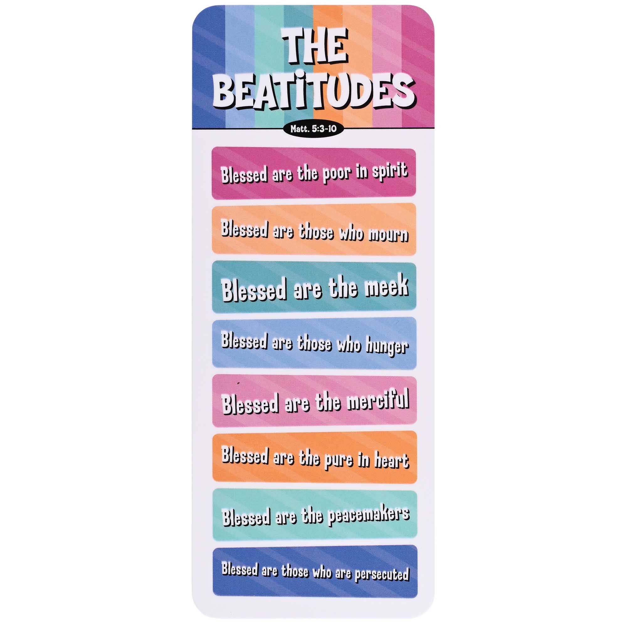Bookcard The Beatitudes Outline Matthew – The Next Chapter
